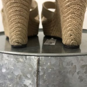 UGG | Shoes | Ugg Leather Espadrilles Wedge Sandal | Poshmark